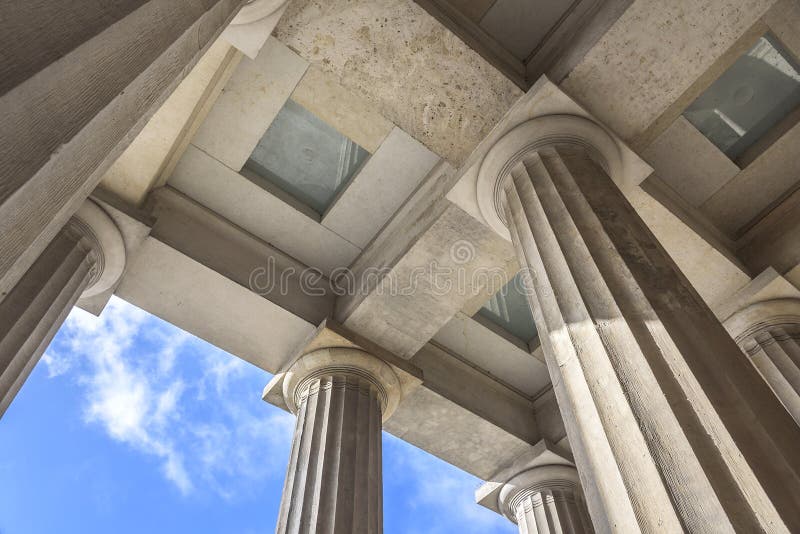 Set above the columns stock photo. Image of italy, public - 60602568