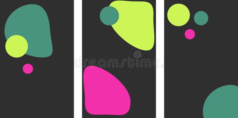 A Set of Abstract Backgrounds. Design for Text, Post, Website ...