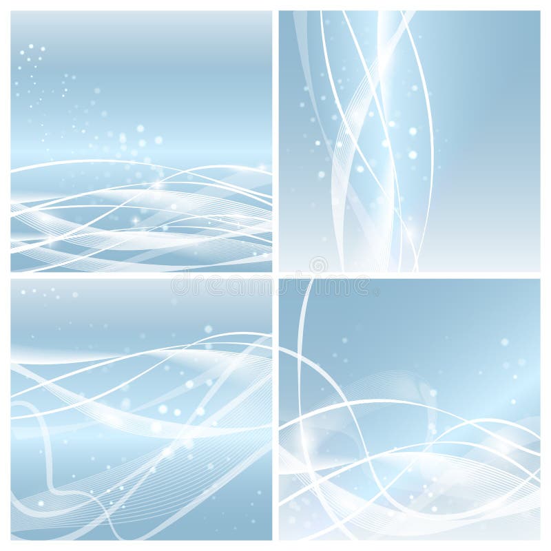 Set of Abstract Backgrounds Stock Vector - Illustration of backgrounds ...
