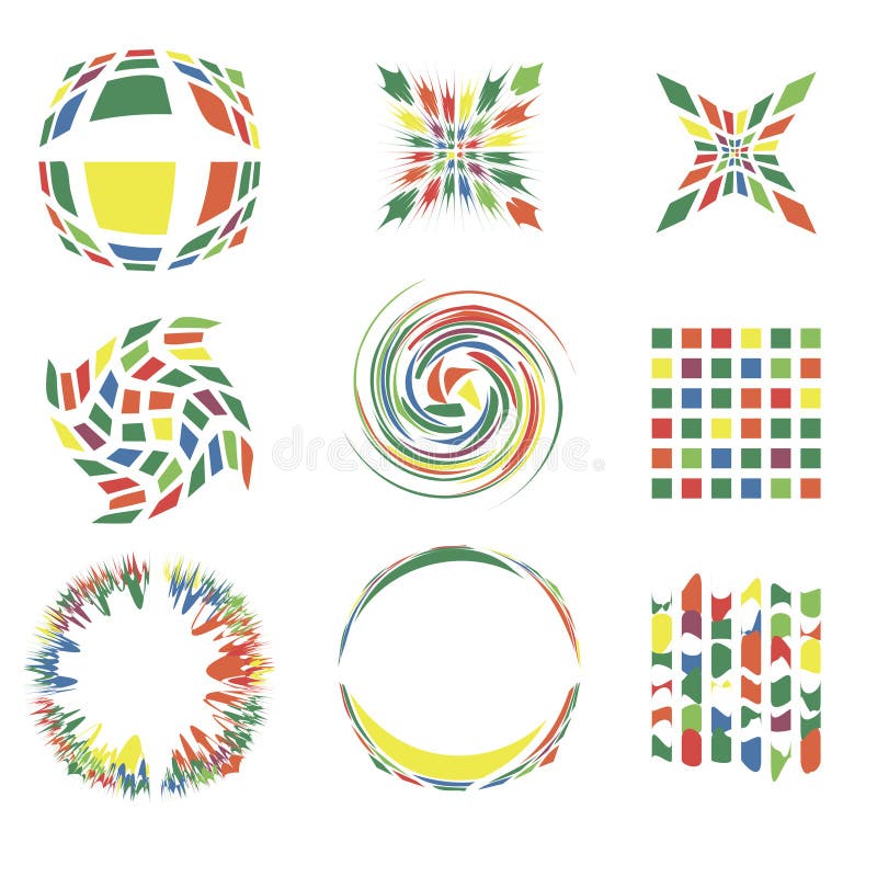 Bright logos for sale. stock illustration. Illustration of suitable ...