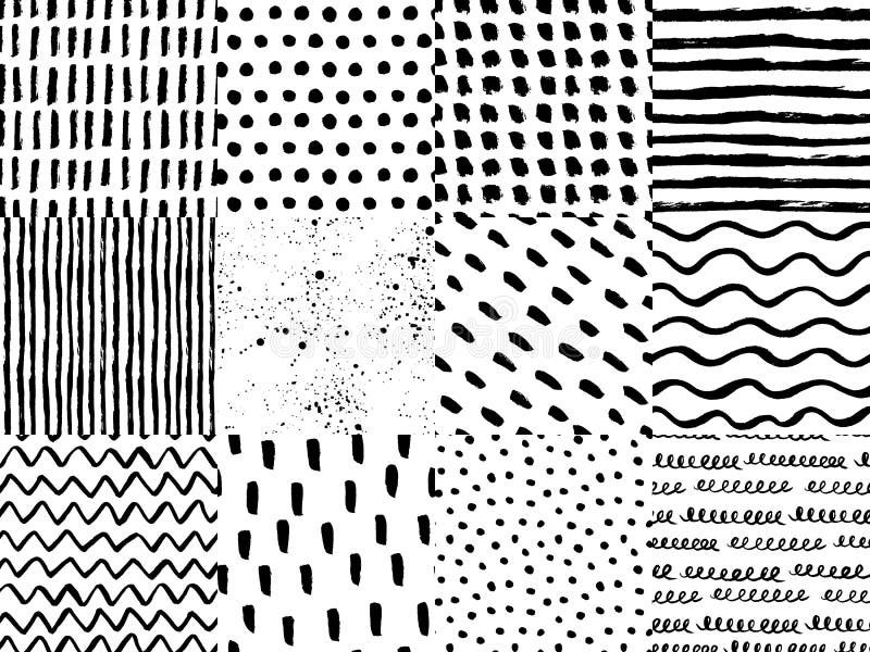 Abstract Pen and Ink Drawing Stock Illustration - Illustration of ...