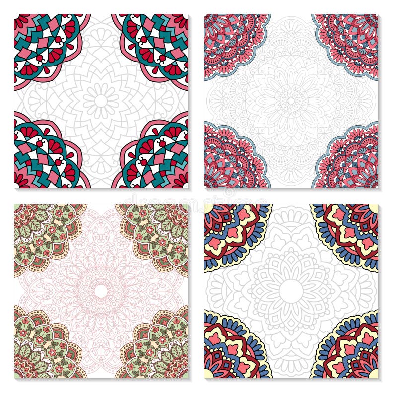 Set of abstract cards . stock vector. Illustration of element - 70601689