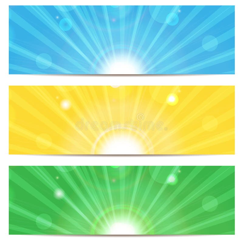 Set of Abstract Colorful Backgrounds Stock Vector - Illustration of ...