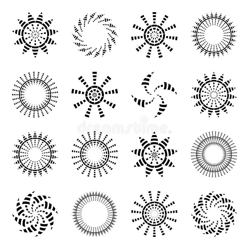 Abstract design elements stock vector. Illustration of element - 220352175