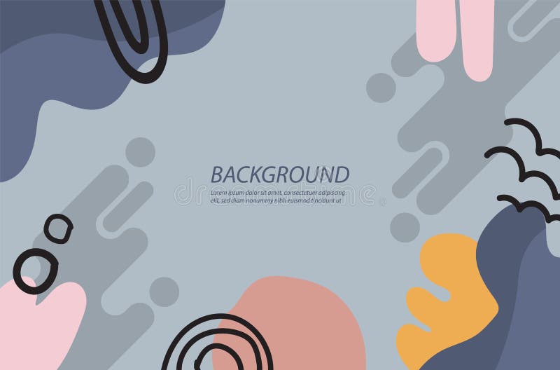 Set Abstract Free Form Space Designs Background Element Concepts Art ...