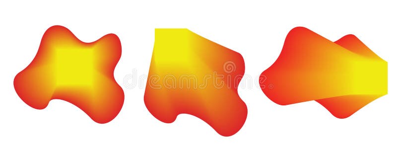 A Set of Abstract Geometric Elements. Fashionable Minimal Design. Stock ...