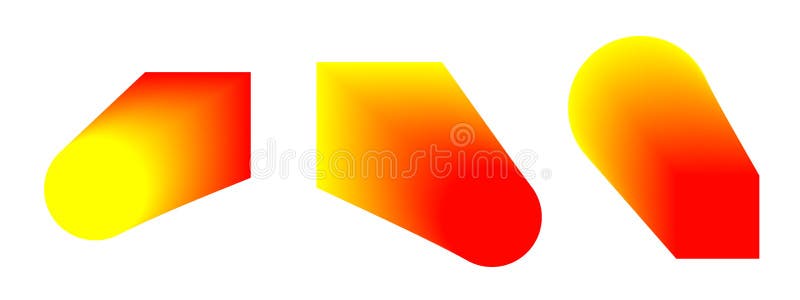 A Set of Abstract Geometric Elements. Fashionable Minimal Design ...