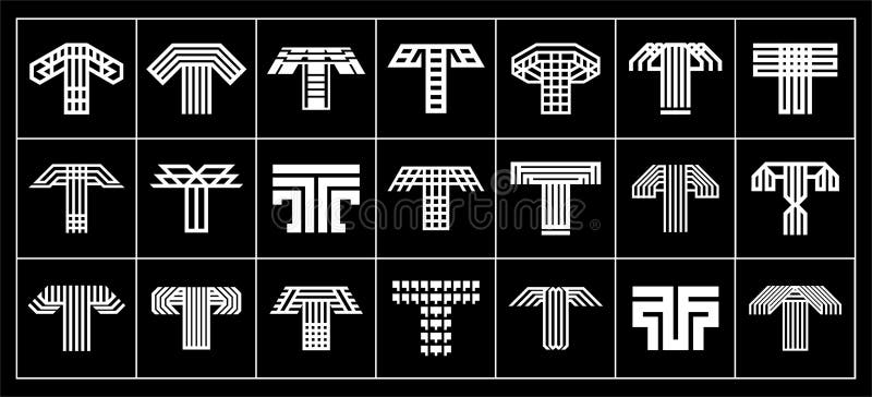 Abstract Geometric Line Letter Stock Illustrations – 185,162 Abstract ...