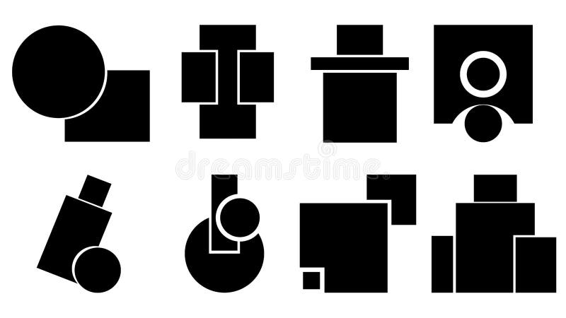 Set Abstract Geometric Vector Logos. Set of Simple Geometric Form Stock ... Set Abstract Geometric Vector Logos. Set of Simple Geometric Form Stock ...