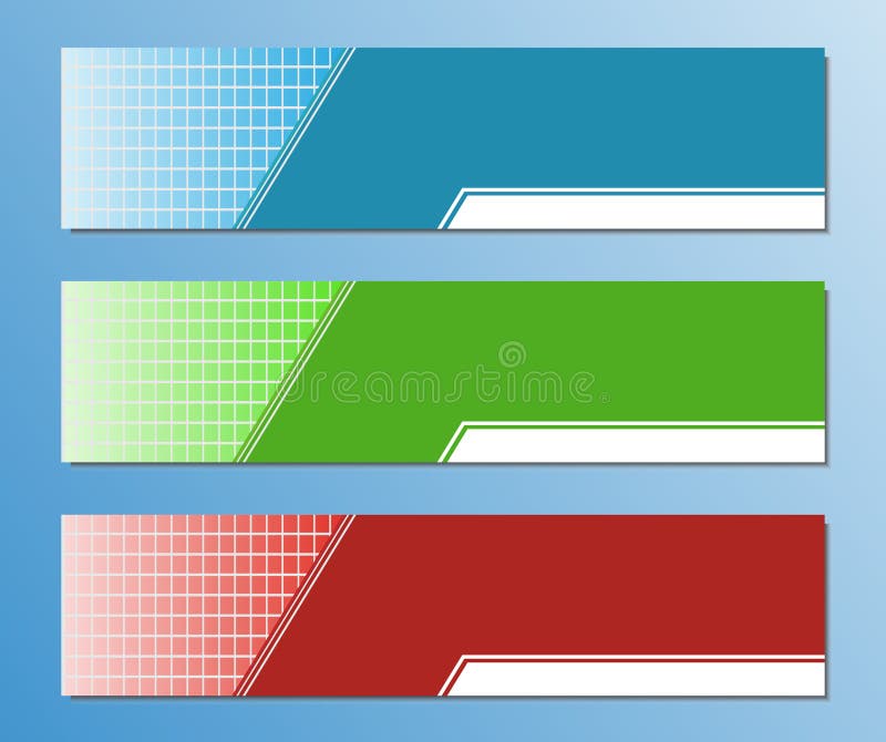 Set Abstract Geometric Vector Rectangle Modern Design Set Business ...