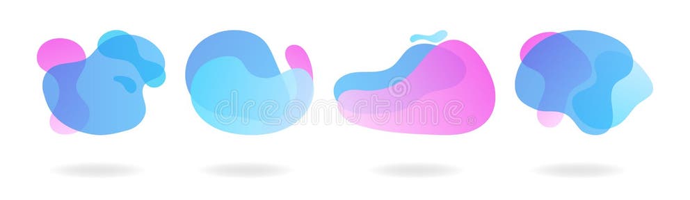 Set of Abstract Graphic Design Elements. Vector Illustrations for Logo ...