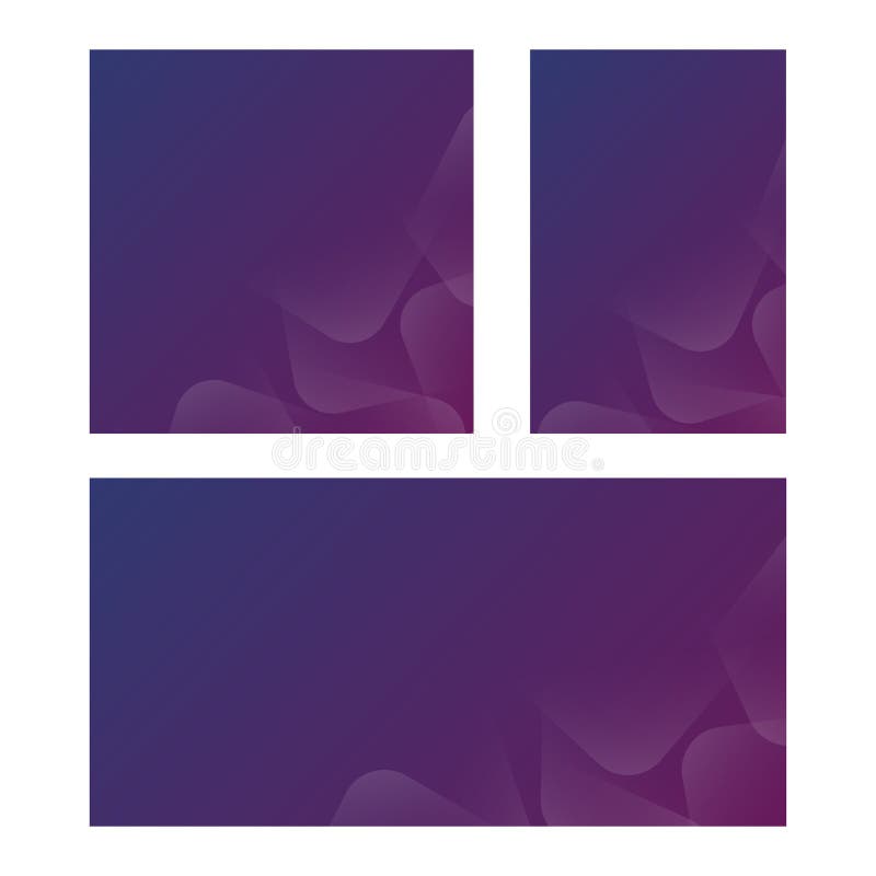 Set Abstract Modern Different Gradient Geometric Shape Line Background ...