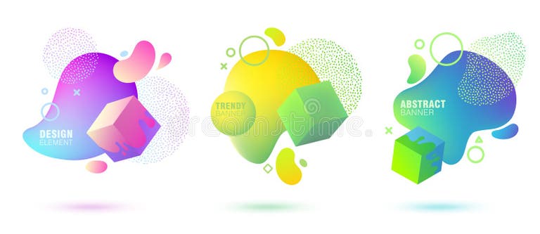 Fluid Shapes Gradient Stock Illustrations – 155,905 Fluid Shapes ...