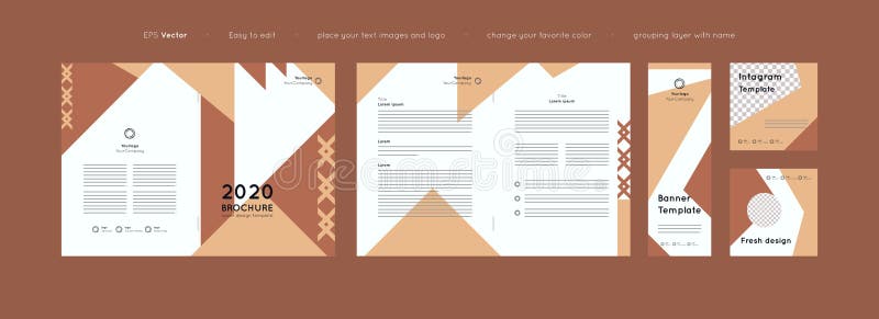 Set of Abstract Modern Template Layout Ready for Various Purpose Your ...