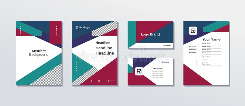 Set of Abstract Modern Template Layout Ready for Various Purpose Your ...