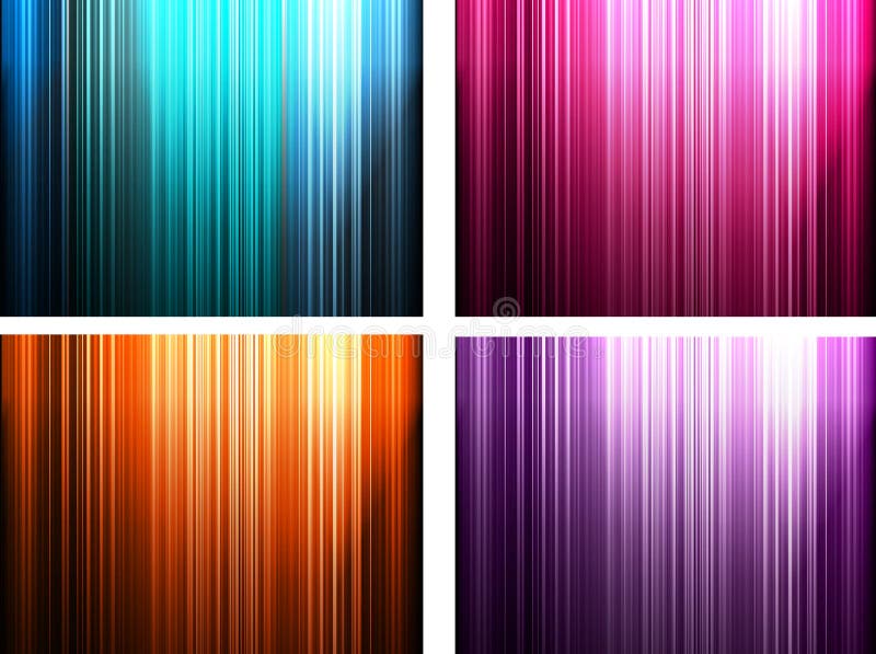 Abstract Violet Color and Line Glowing Background Stock Vector ...