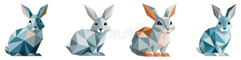 Set of Abstract Polygonal Rabbits. Linear Geometric Polygonal Rabbits ...