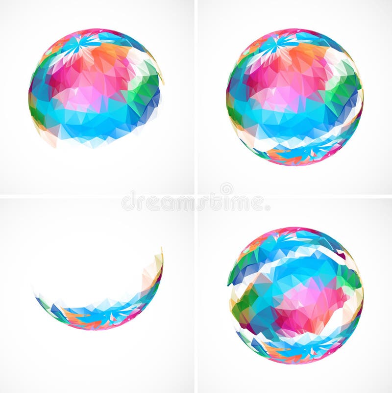 Sphere icons stock vector. Illustration of icon, global - 22651514