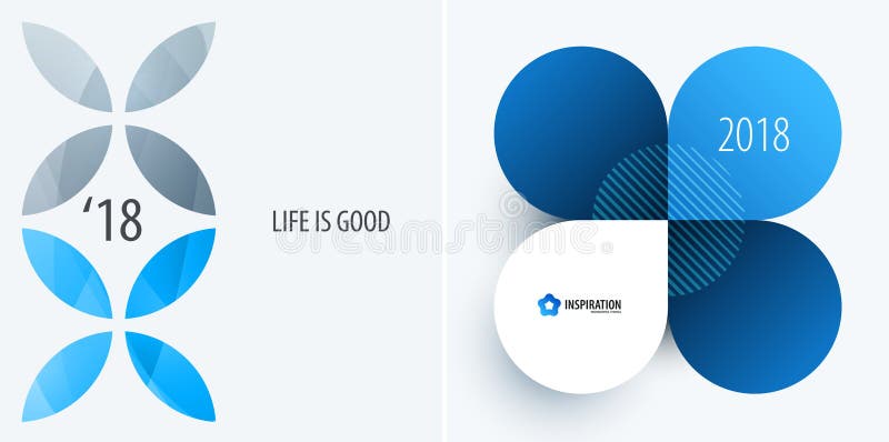 Set of Abstract Vector Design for Graphic Template. Creative Modern ...