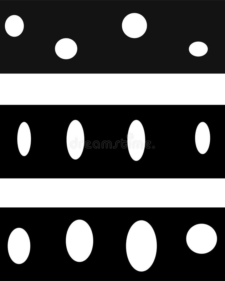 Set of Abstract Vector Patterns Stock Illustration - Illustration of ...