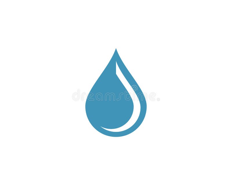 Set of Abstract Water Drops Symbols Stock Vector - Illustration of pure ...