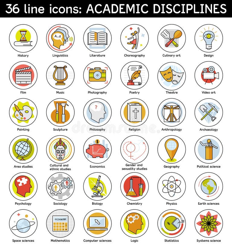Academic Icons Stock Illustrations – 17,460 Academic Icons Stock ...