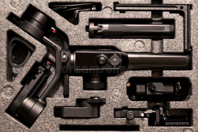 A Set of Accessories for a Photographer Videographer. the Electronic ...