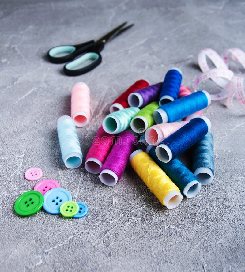 Accessories for tailoring stock image. Image of designer - 110445183