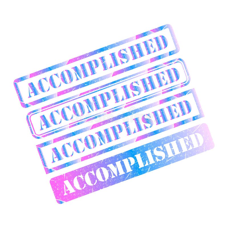 Accomplished Symbol Stock Illustrations – 1,535 Accomplished Symbol ...