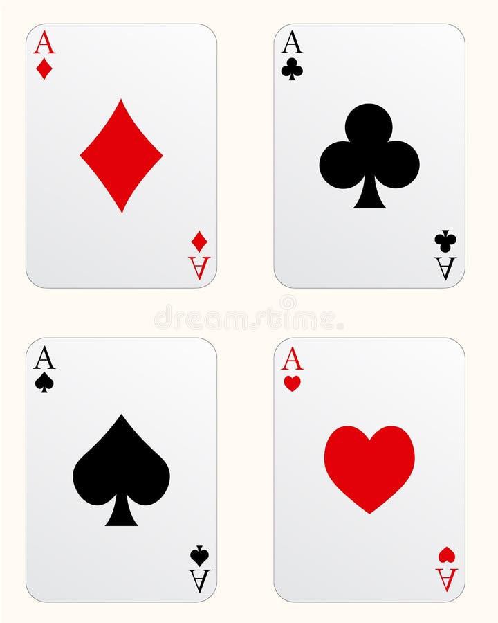 Playing Cards Font Stock Illustrations – 412 Playing Cards Font Stock ...
