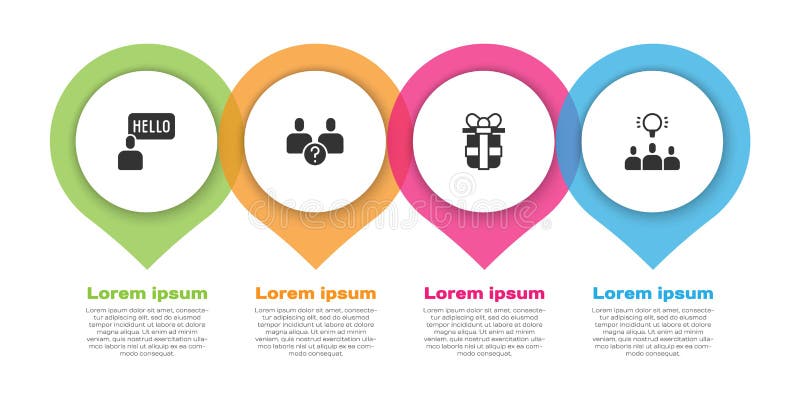 Set Acquaintance, Complicated Relationship, Gift Box and Project Team ...