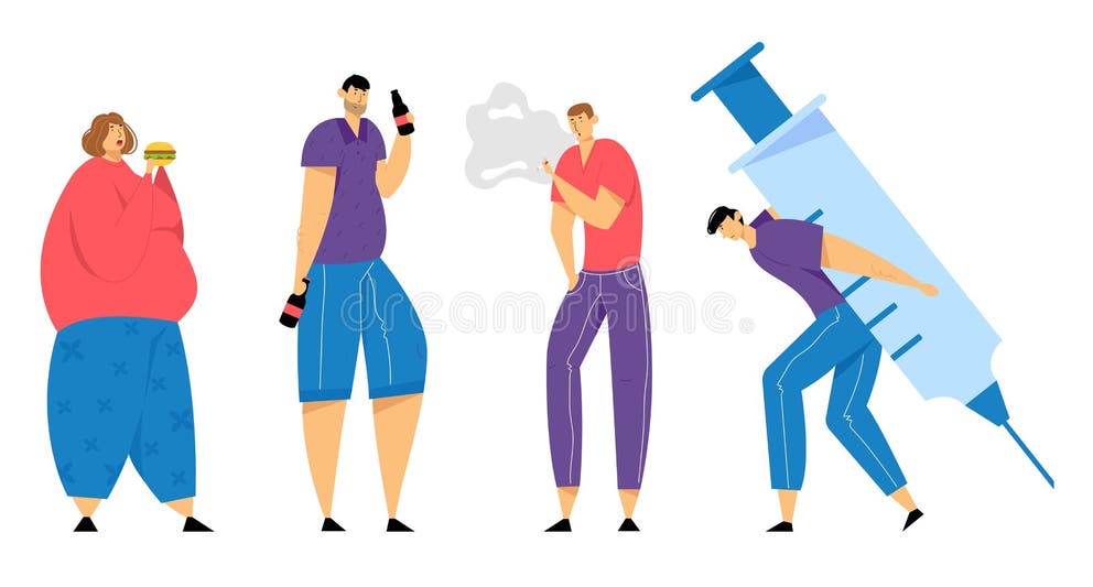 Drug Addicted Cartoon Stock Illustrations 360 Drug Addicted Cartoon