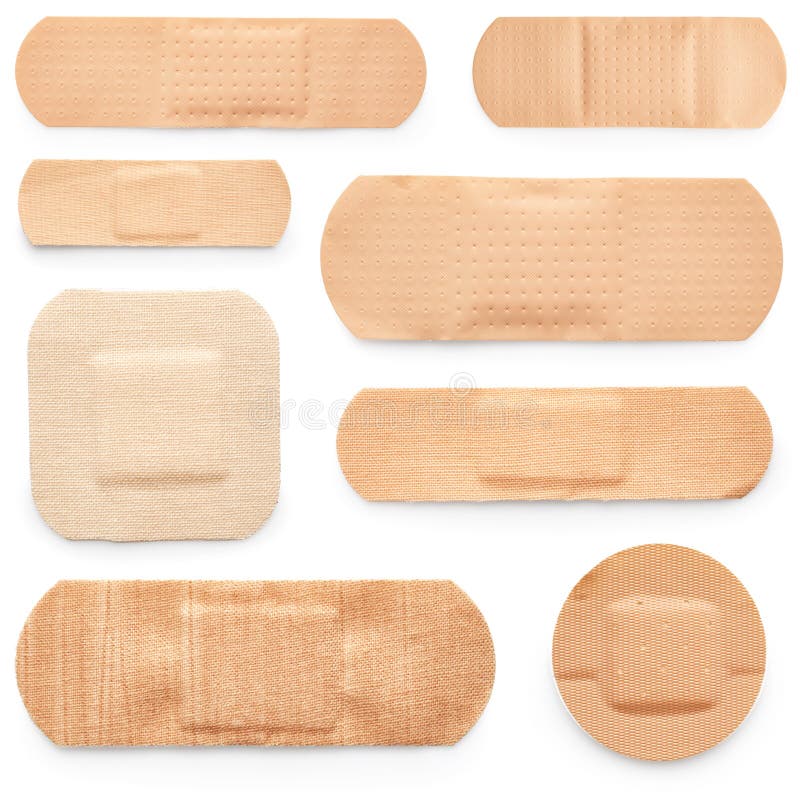 Square Plasters Isolated Stock Photos - Free & Royalty-Free Stock ...