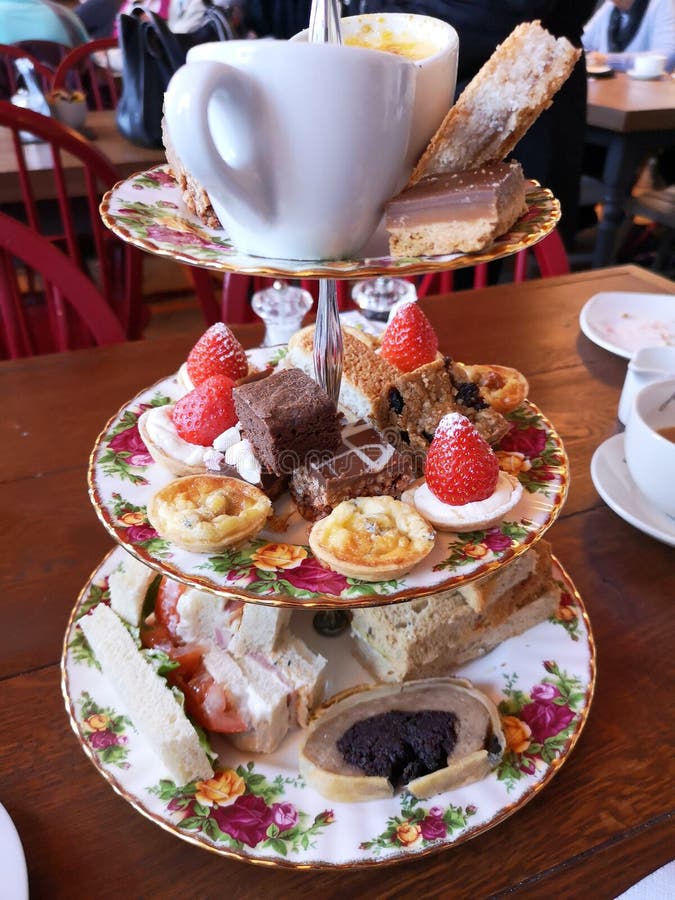 Tea time stock image. Image of temptation, blackpudding - 133914497