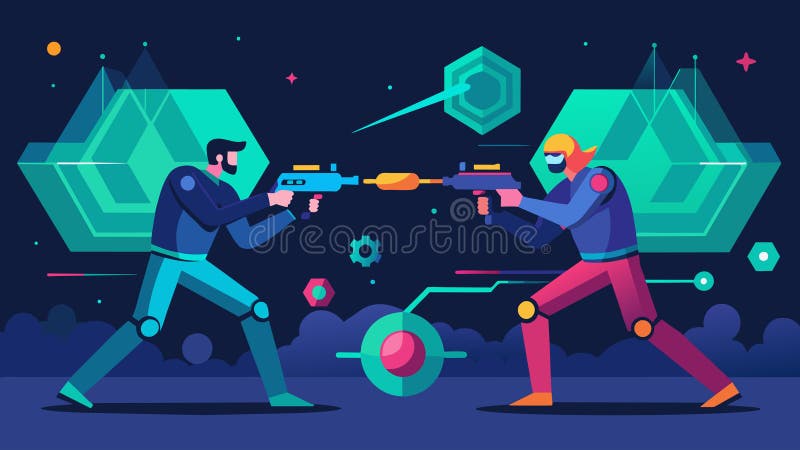 Set Against a Backdrop of Artificial Intelligence Projections Two Teams ...