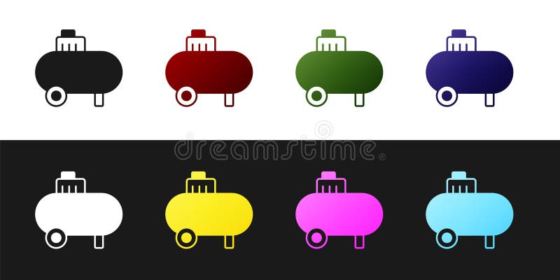 Air Compressor Icon Set Stock Illustrations – 2,752 Air Compressor Icon ...