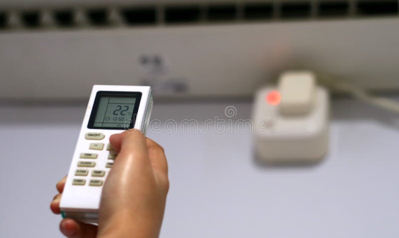 Setting temperature stock image. Image of switch, control - 224946309