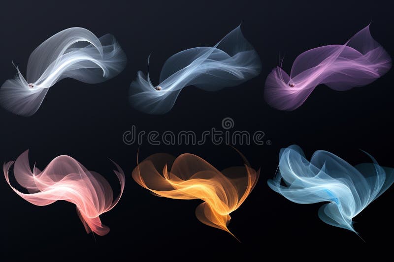 Set of Air Flow Effect, Cold White Wind Effect, Blowing Mist, Smoke or ...