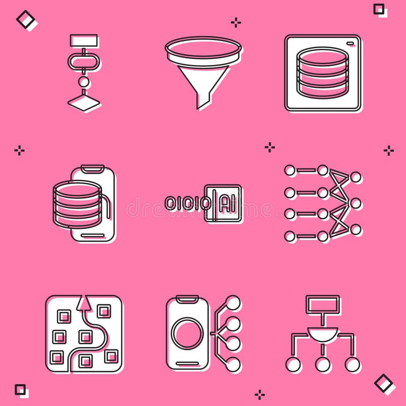 Set Algorithm, Funnel Filter, Server, Data, Cloud Technology Data ... Set Algorithm, Funnel Filter, Server, Data, Cloud Technology Data ...