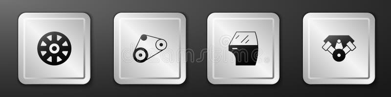 Set Alloy Wheel for Car, Timing Belt Kit, Car Door and Power Engine ...