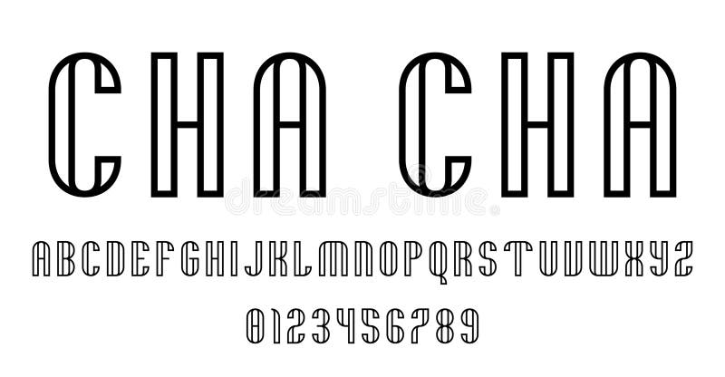 Set of Alphabets Font Letters and Numbers Stock Vector - Illustration ...