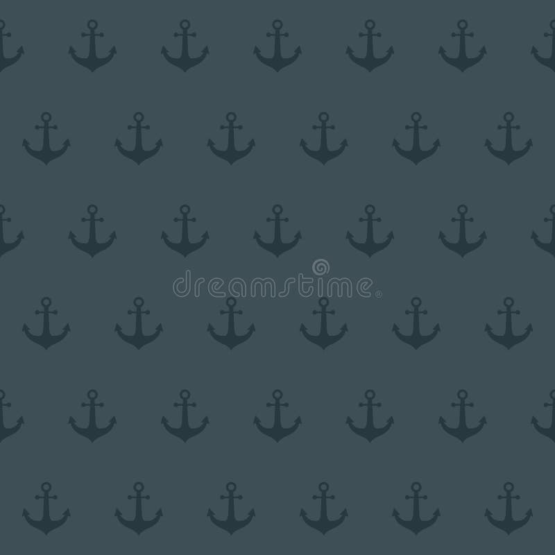 Set of Anchor Marine Old Icon, Ship Security Object Element, Vector ...