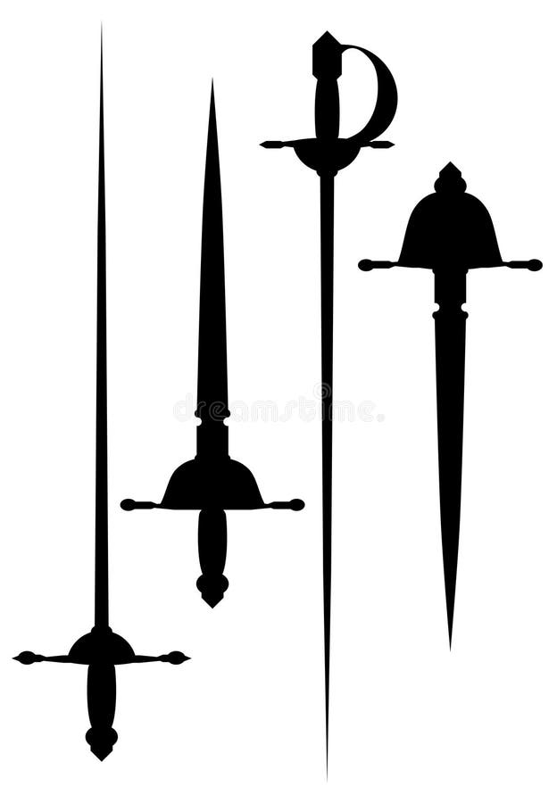 A Set of Ancient Arms. Highly Realistic Illustration. Stock Vector ...