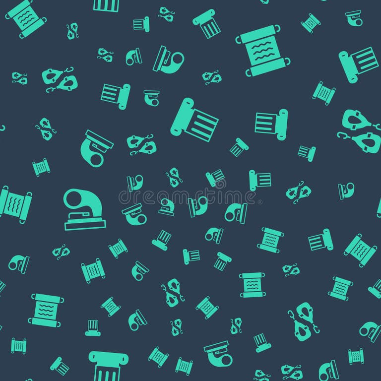 Set Ancient Column, Papyrus Scroll, Old Gramophone and Earrings on ...