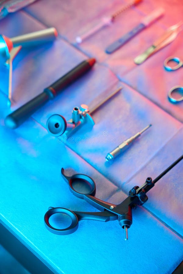 Set of Anoscopy Tools for Diagnostic Examination of Anorectal Region ...