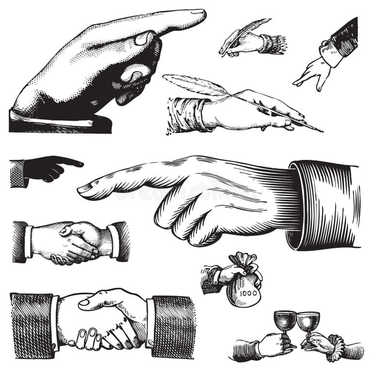 Victorian Hands Stock Illustrations – 1,129 Victorian Hands Stock ...