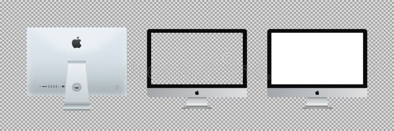 Imac Back Vector