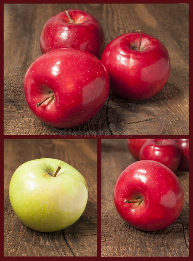 Set of apples stock image. Image of ripe, stilllife, vegetarian - 28976113