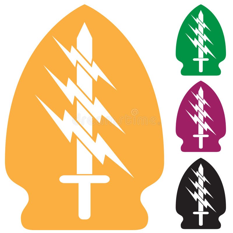 Special forces patch set stock vector. Illustration of graphic - 41371114