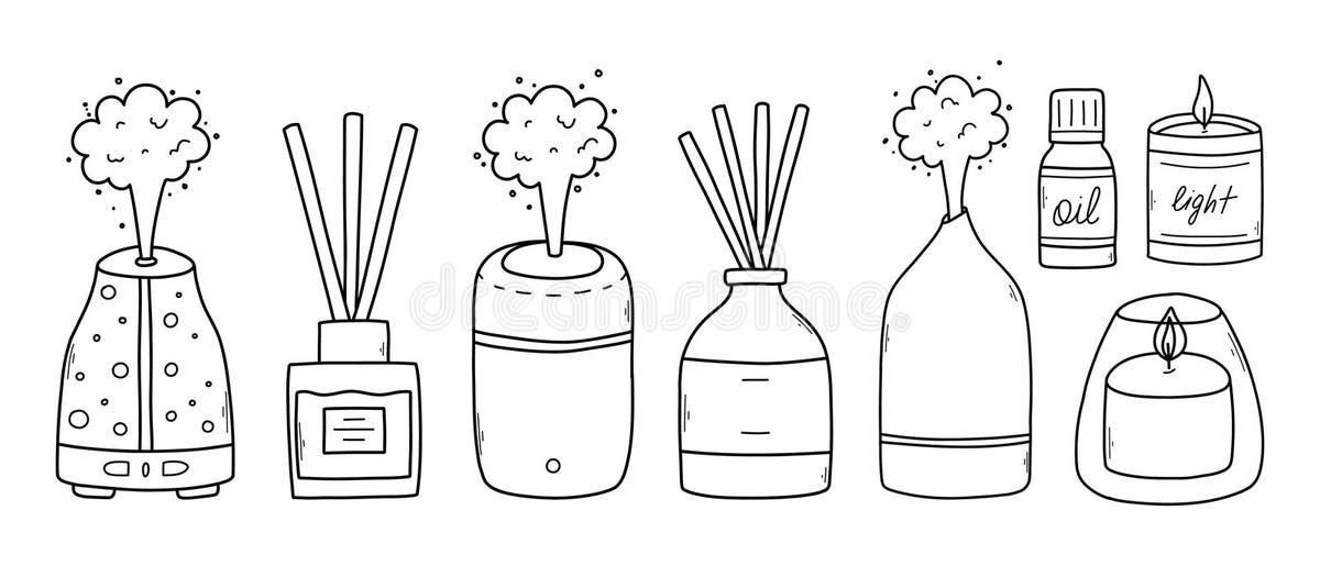 Diffusers Illustration Stock Illustrations – 159 Diffusers Illustration ...